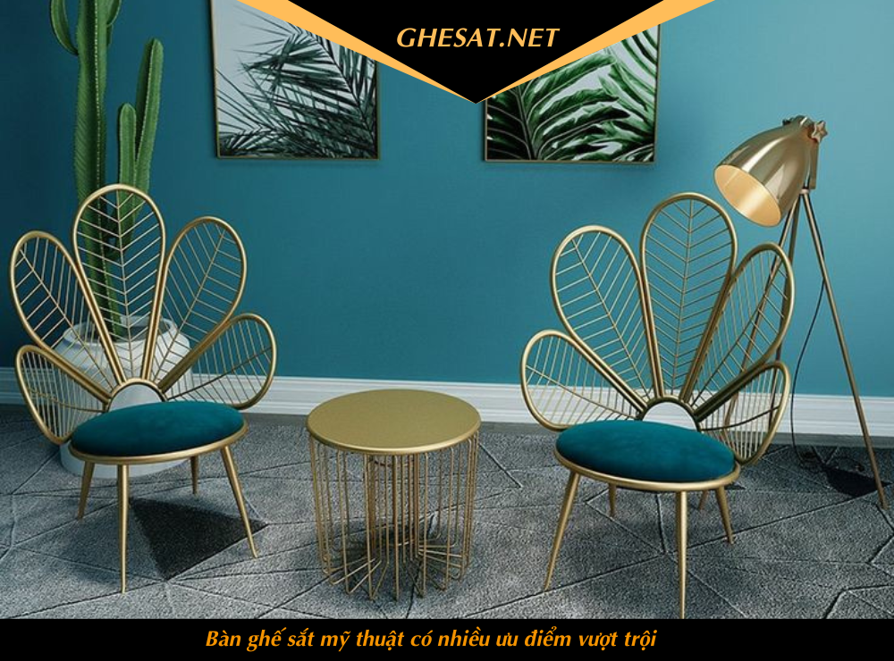 BÀN GHẾ SẮT MỸ THUẬT VÀ NHỮNG ĐIỀU CẦN BIẾT